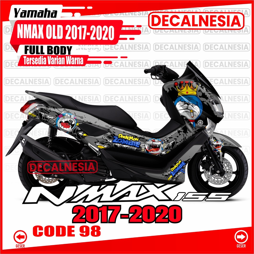 Decal Nmax 155 Old Full Body 2019 2018 Doraemon Sticker Yamaha ...