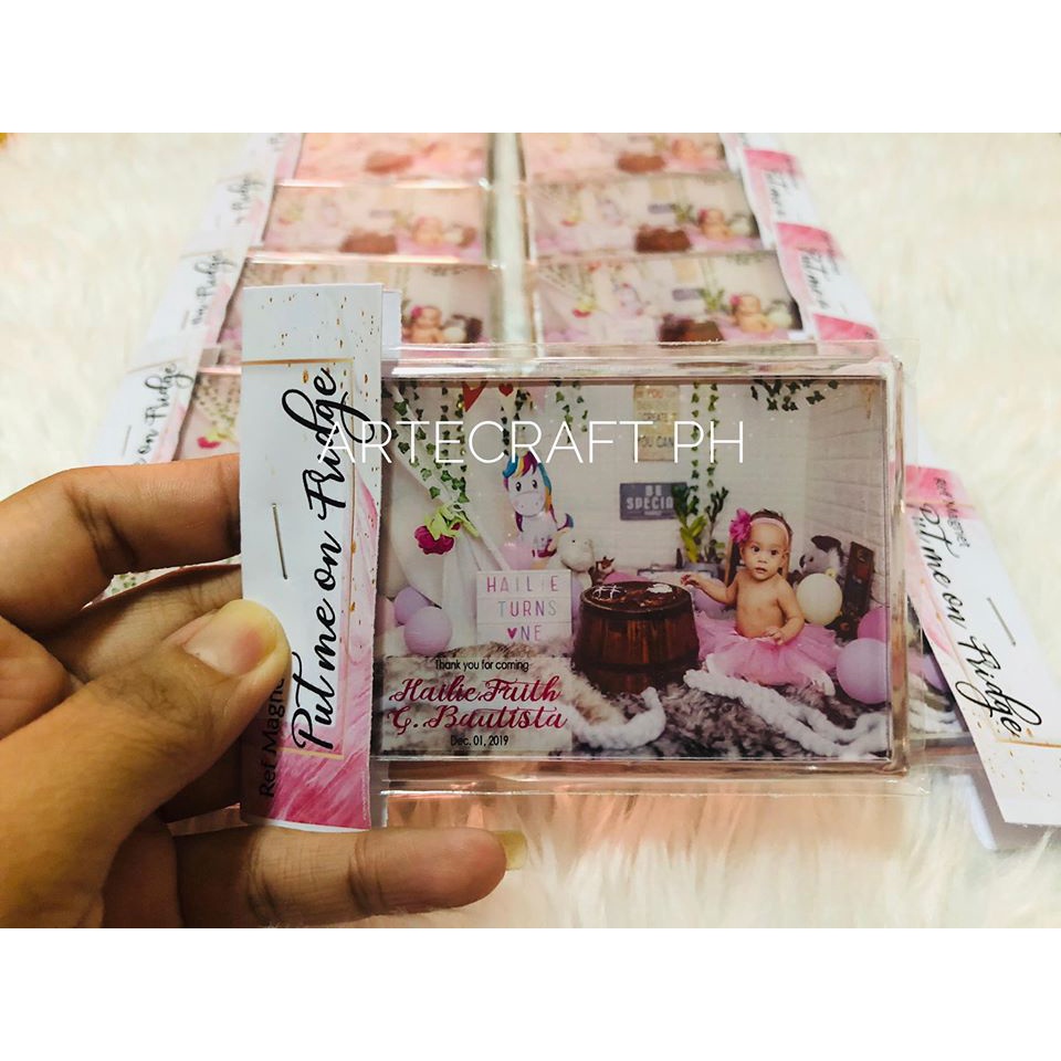 CUSTOMIZED Acrylic ref magnet / souvenirs MIN OF 30 PCS|ARTECRAFTPH ...