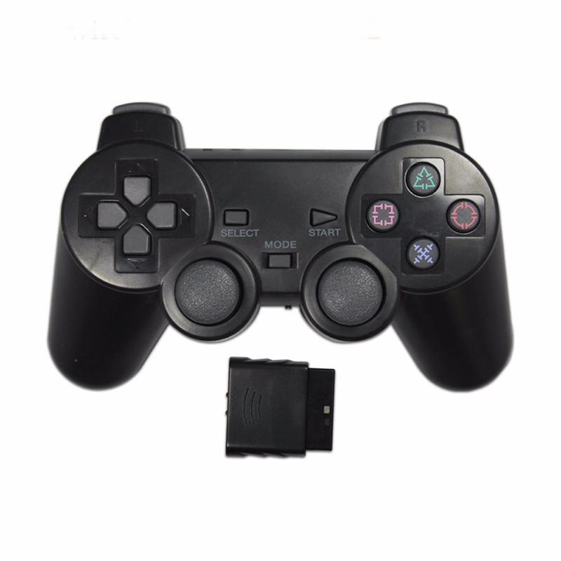 2.4G Wireless Controller For Sony PS2 Transparent Color Gamepad For ...