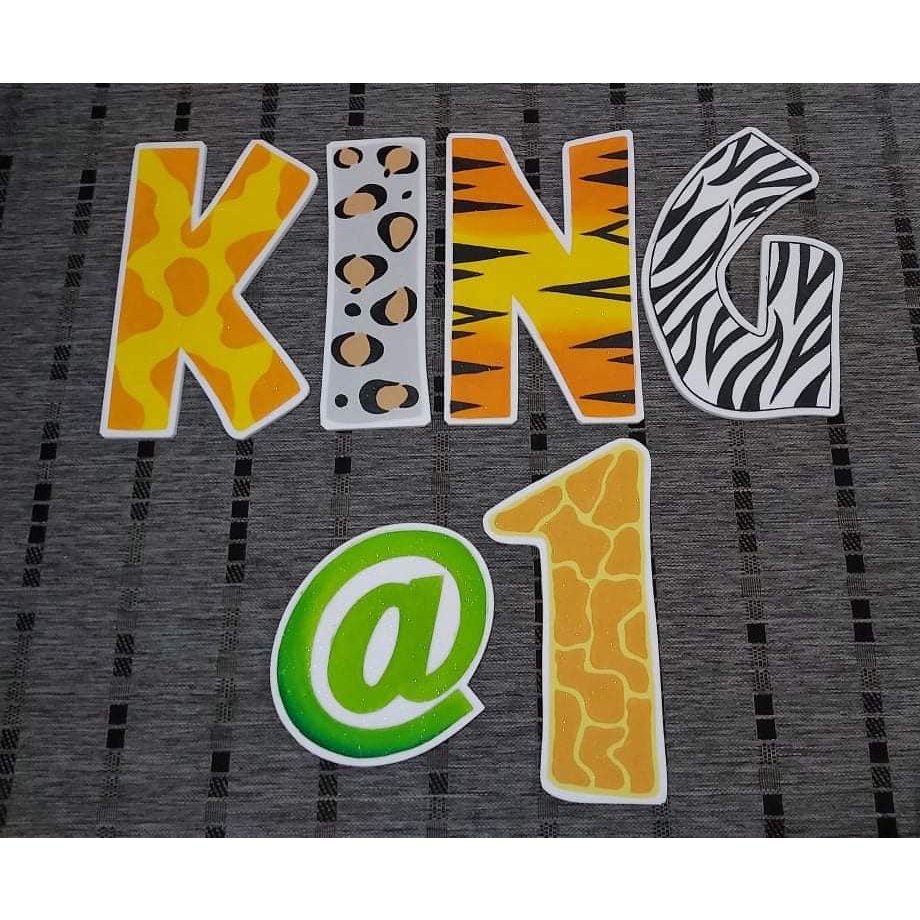 Customized Handpainted Styro Standee Letters for DIY Backdrop (sold per ...