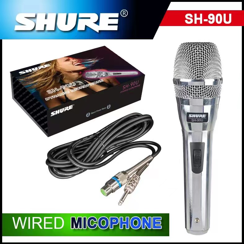 SH-90U Professional Vocal Dynamic Microphone MICROPHONE FOR VIDEOKE ...