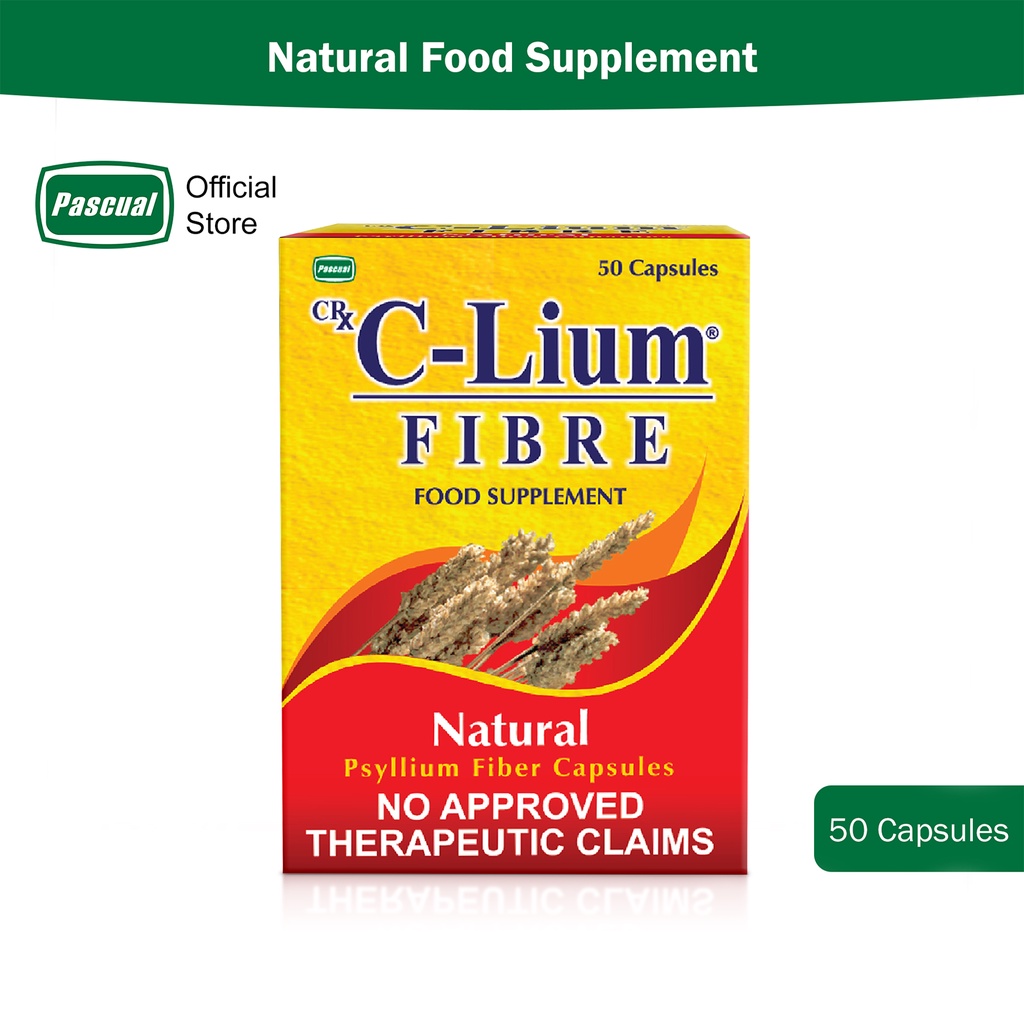 C-Lium Fibre Capsule 50s | Shopee Philippines