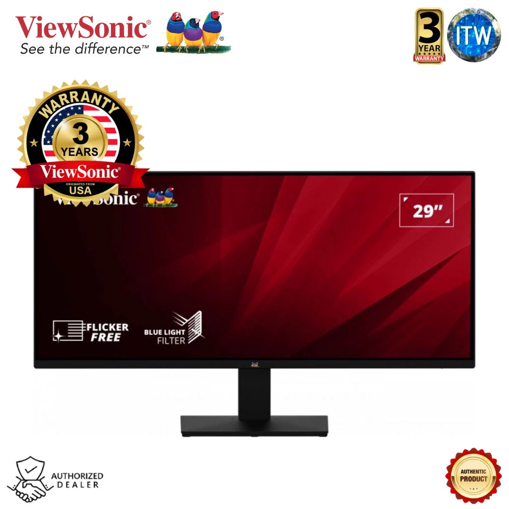 Itw | Viewsonic Monitor 29" (2560 x 1080 WFHD) / 75Hz / IPS / 4ms GTG ...