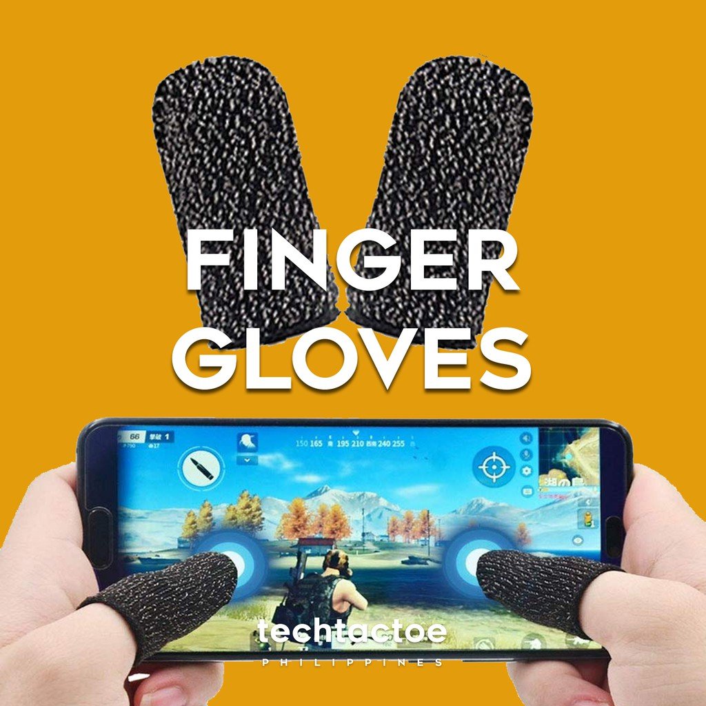 Anti-Sweat Gaming Finger Gloves for PUBG Call of Duty Mobile Legends ...