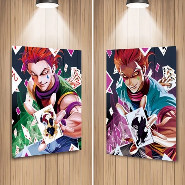 Hunter X Hunter Wall Poster 3D Flip Gradient Poster Anime Lenticular ...