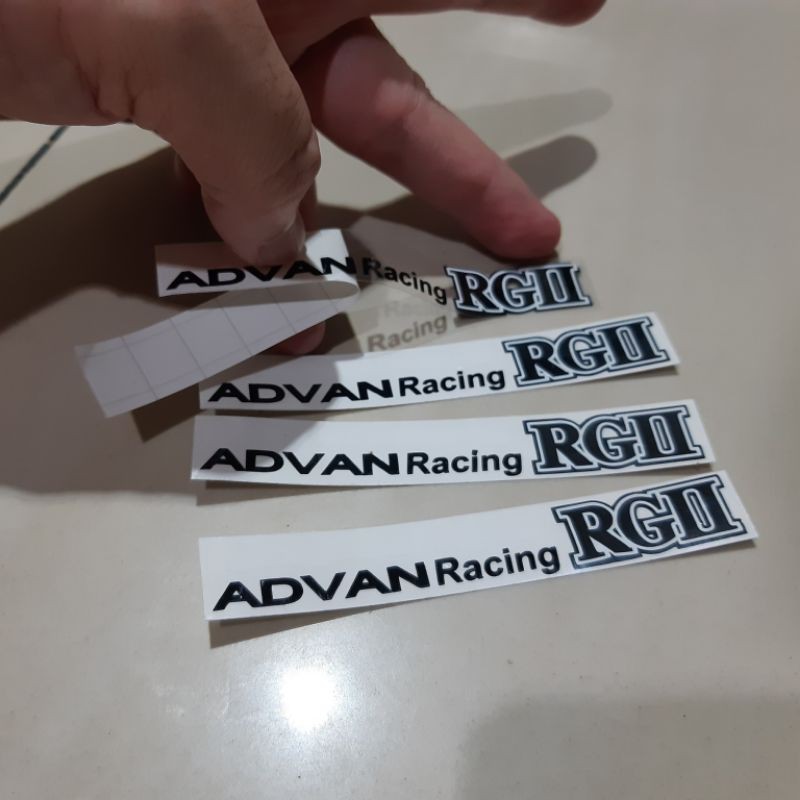 Advan RG2 Rim Sticker set | Shopee Philippines