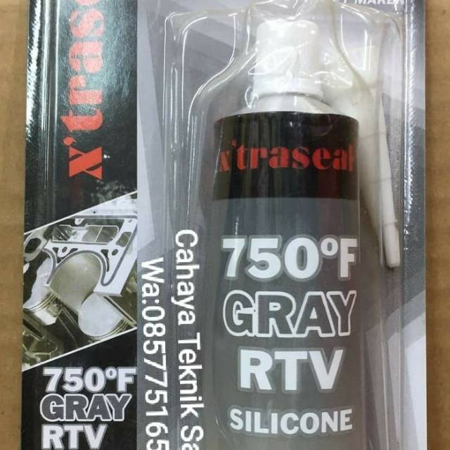 Xtraseal Gray Rtv Silicone Sealant High Temp (85gr) | Shopee Philippines