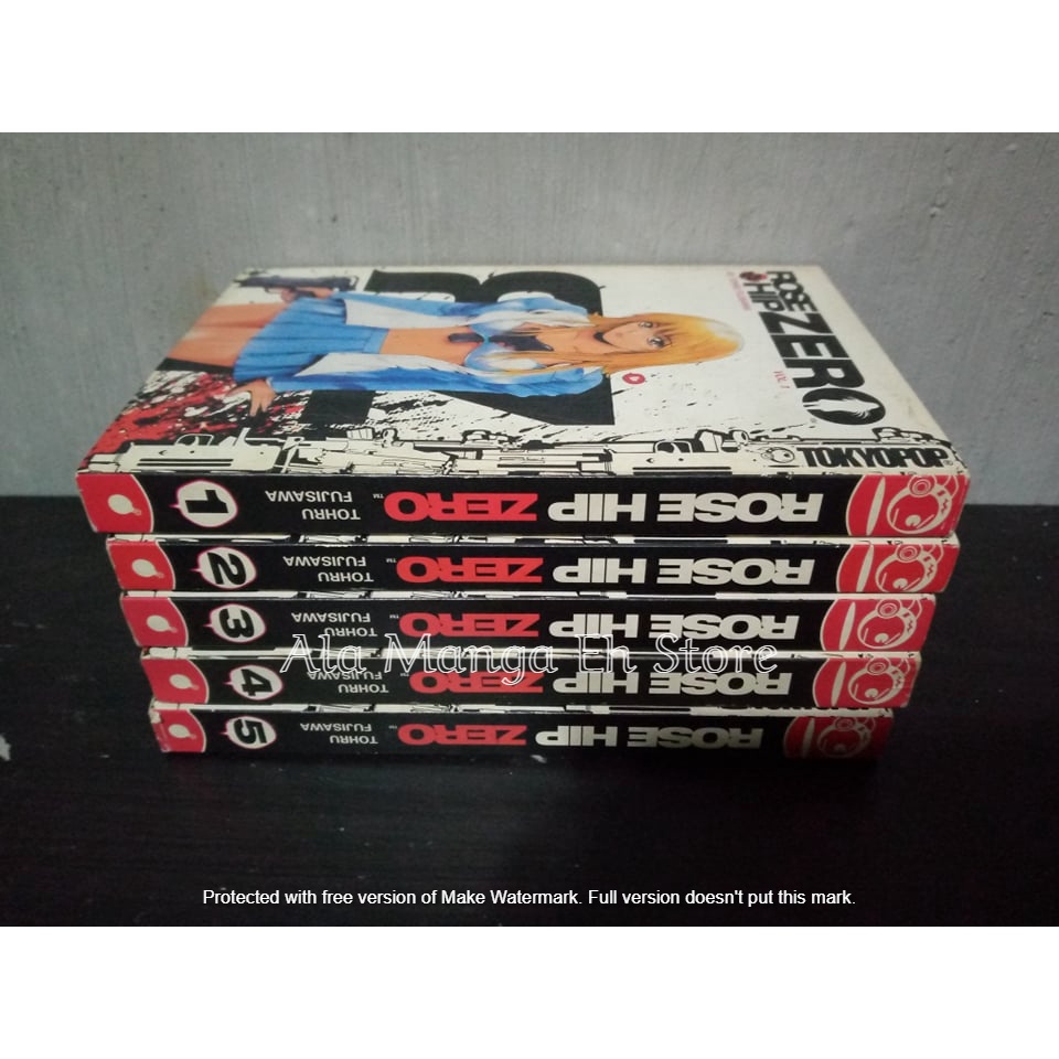 Rose Hip Rose Zero Manga Vol 5 by Tohru Fujisawa, English, Preloved Manga | Shopee Philippines