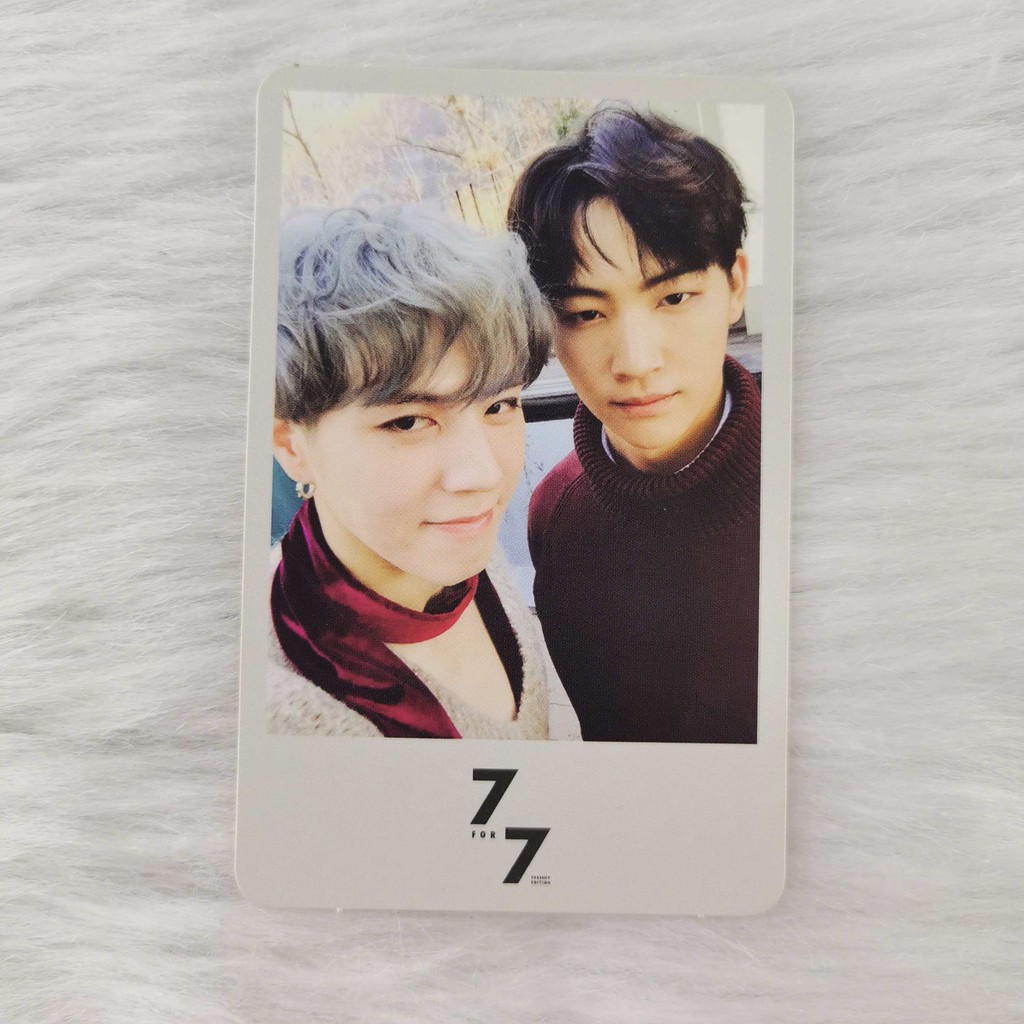 GOT7 7for7 7 for 7 Present Edition Cozy Starry Hour Official Photocard Pola Photo card | Shopee ...
