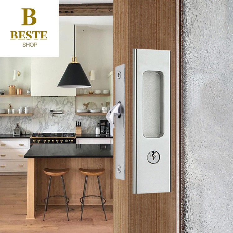 Sliding Door Lock Interior Bathroom and Lavatory Lock Hook Invisible ...