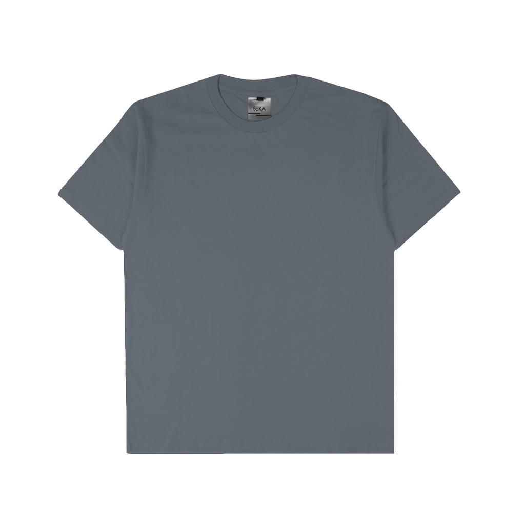 Seka Basics - Stone Gray 30s Plain T-shirt | Shopee Philippines