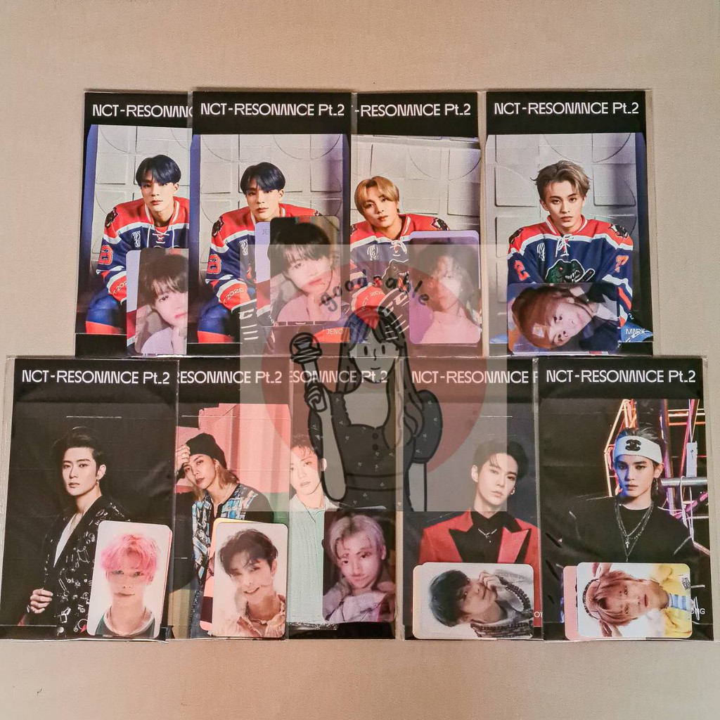 Nct2020 Lenticular Holo Standee And Photopack (Jeno, Jaemin, Haechan ...