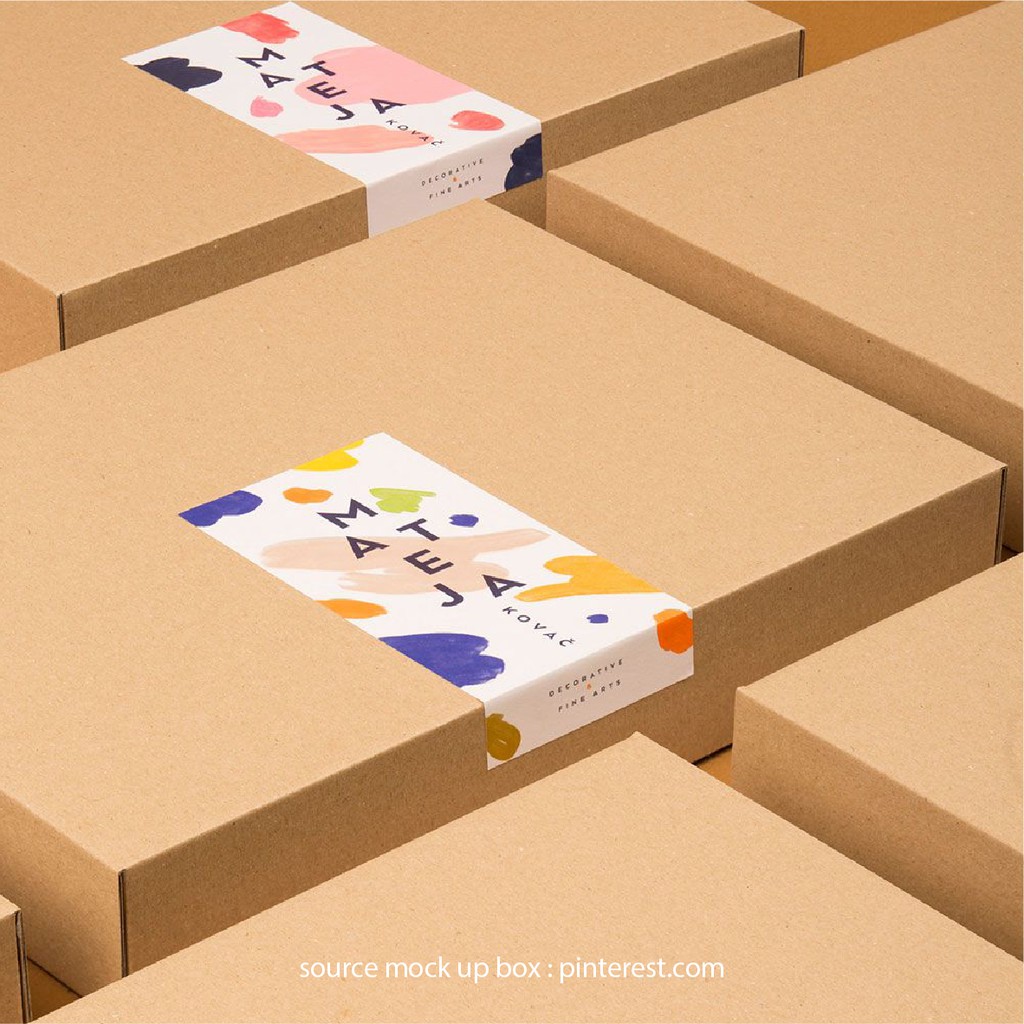 Sticker Seal Box - Sticker Box - Name Sticker - Custom (min 60 Pcs ...