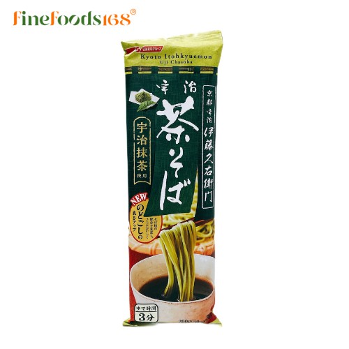 Nissin Soba Noodles With Green Tea Powder 200 g. Nisshin Uji Cha 200 ...