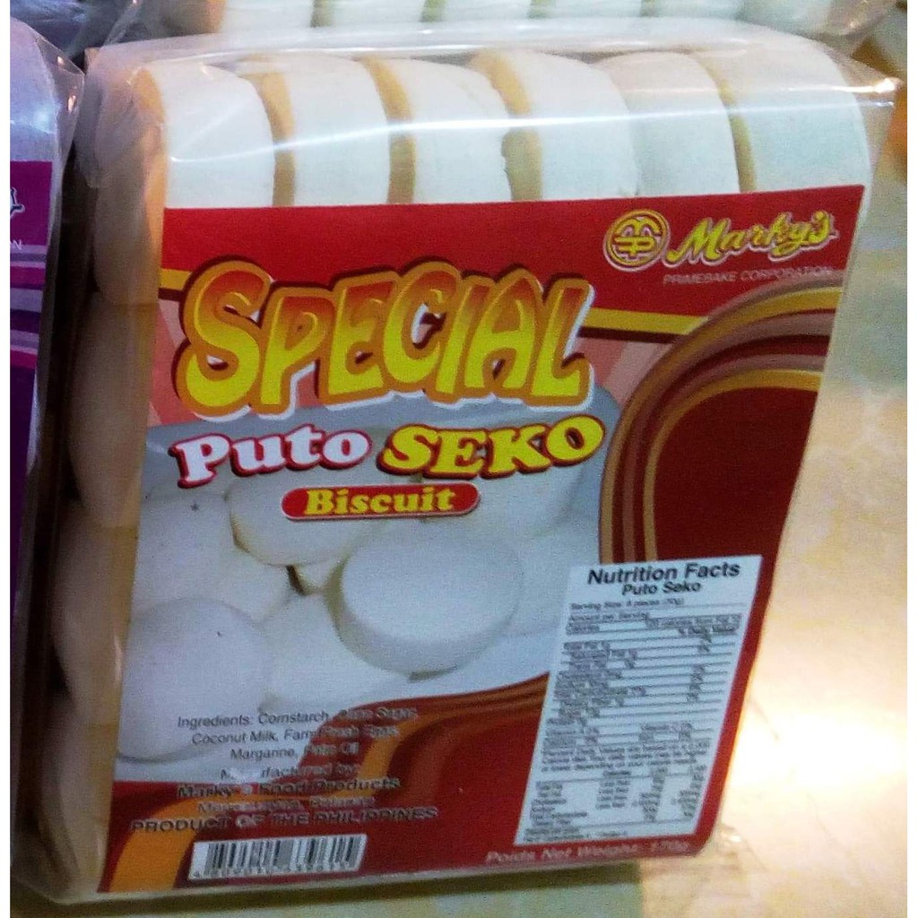 Special Puto Seko / Seco Biscuit 170g (24pcs/pack) - Flavors: Buko ...