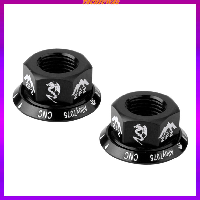 2Pcs Mountain Bike Hubs Nut M10 Track Wheel Nut Quick Release Bolt ...