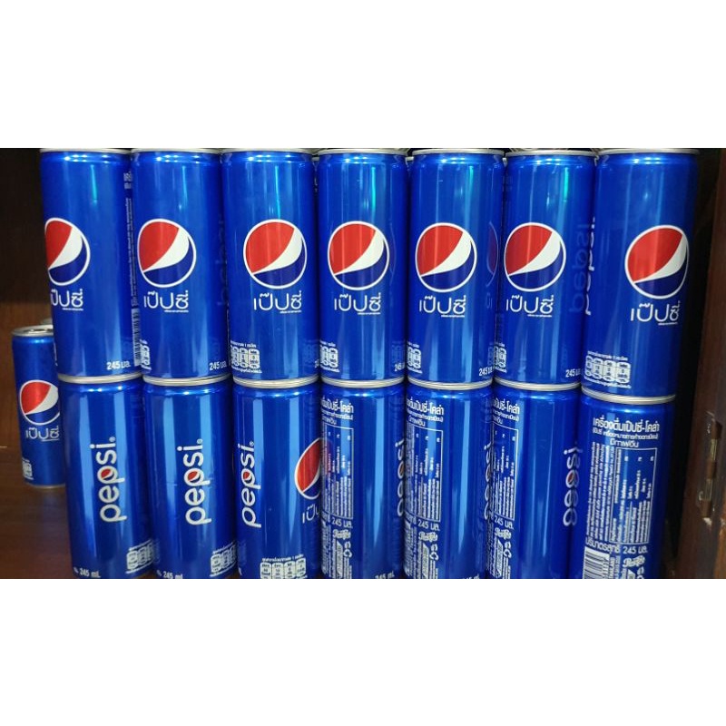 Pepsi Soft Drink 245 ml. (6 Cans) | Shopee Philippines