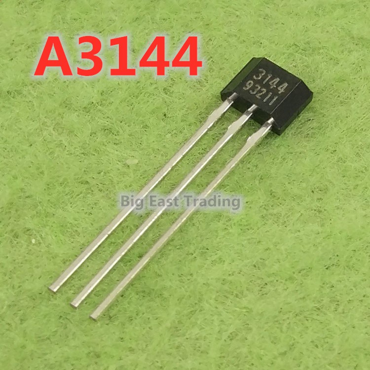 100PCS A3144E A3144 TO92 TO-92 3144 Hall Effect Sensor Transistor ...