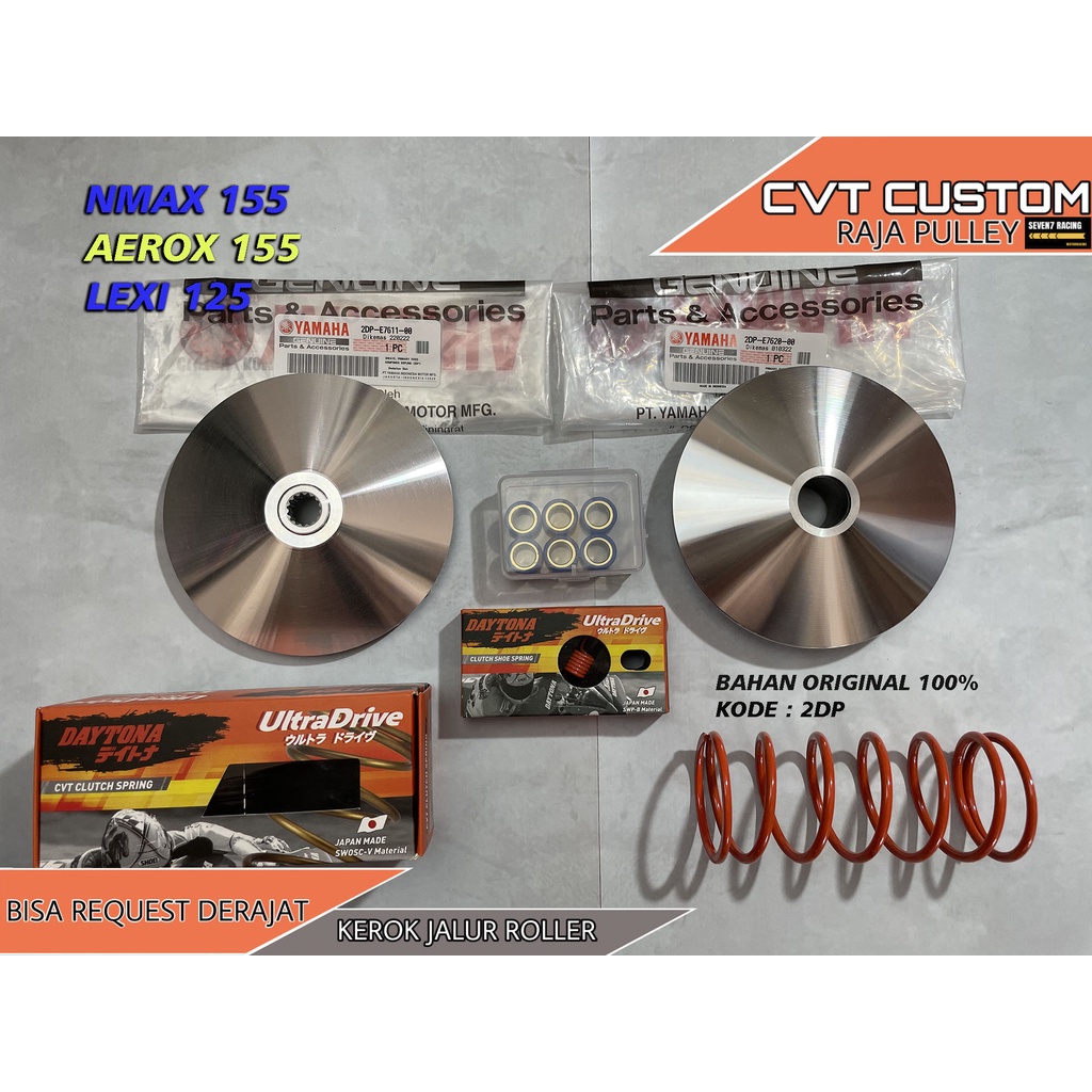 Cvt Upgrade Package Home ROLLER ROLLER ROLLER PULLEY PULI Yamaha Nmax 155 LEXI 125 AEROX 155 ...