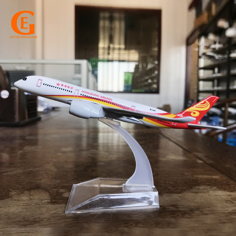 Hong Kong Airlines A350 Aircraft Model China Diecast Metal Airbus 350 ...