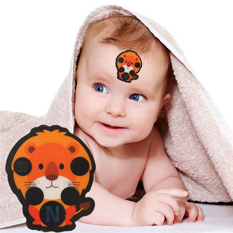Baby Fever Temperature Tracker Sticker (3pcs Random Design ) | Shopee ...