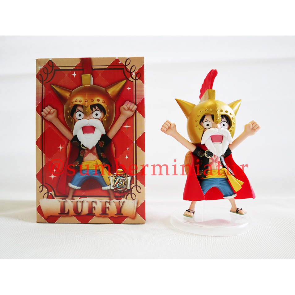 One Piece Monkey D Luffy Miniature Static Figure Display | Shopee ...