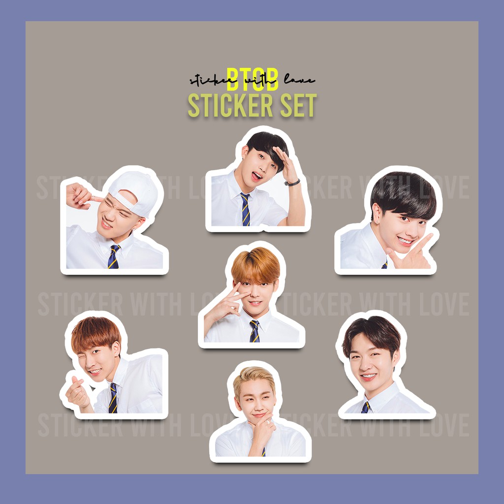 BTOB Sticker/Decal Set | Shopee Philippines