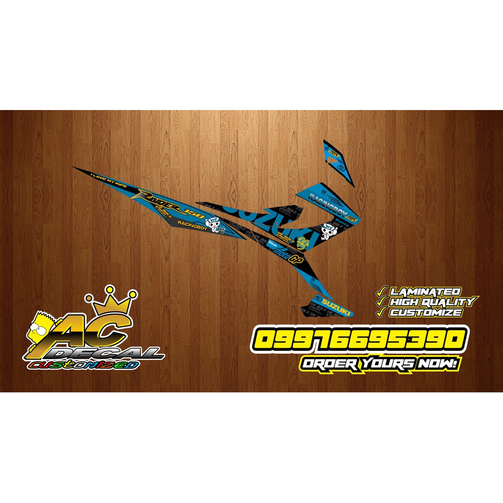 Raider 150 Decal (RCB MotoGP #2) | Shopee Philippines