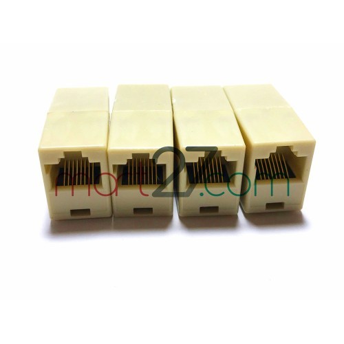 RJ45 LAN Ethernet Network Cable Coupler Joiner Cat 5e Cat 6 | Shopee ...