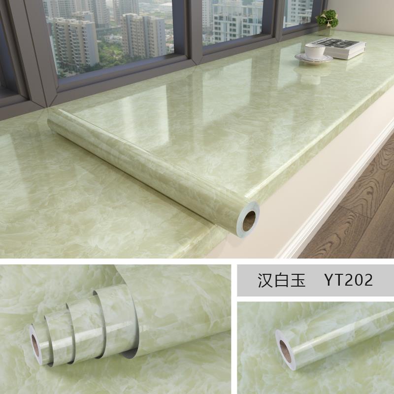 Marble Kitchen decorate Wallpaper Waterproof and Oil proof Stickers thickening 60cm*3m Table ...