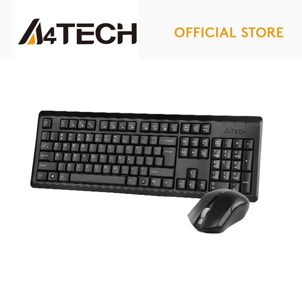 A4Tech 4200N V-Track GR92 + G3-200N, Wireless Keyboard and Mouse Combo ...