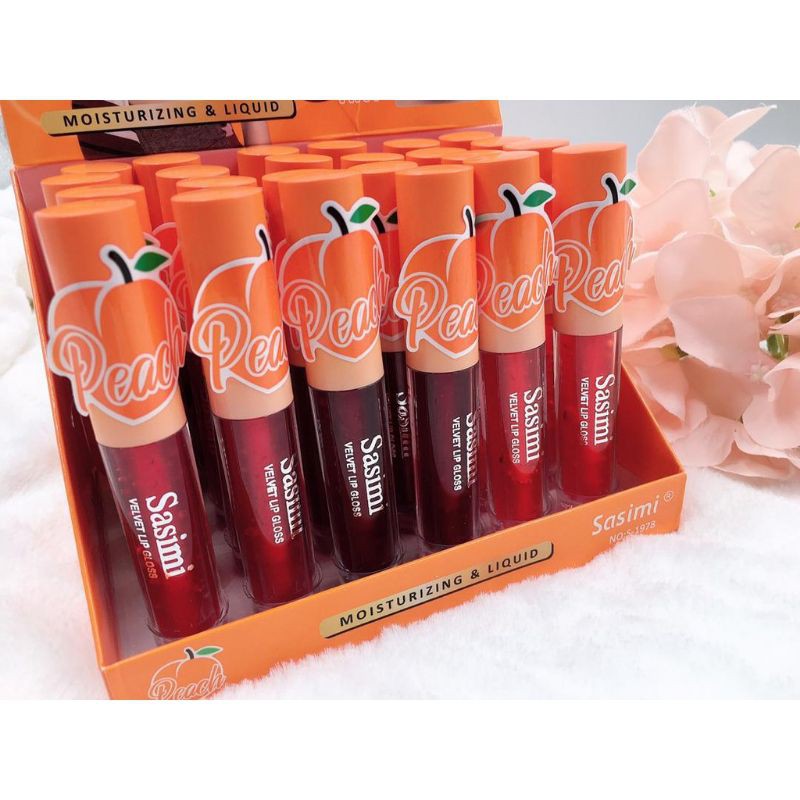 SASIMI PEACH Lip Cheek Tint (1pcs) | Shopee Philippines