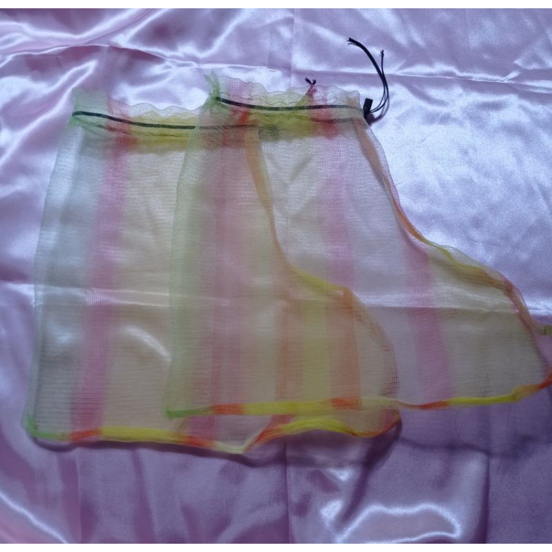 Kulambo Socks Shoes easy adjustable cord lock Mosquito net Foot cover ...