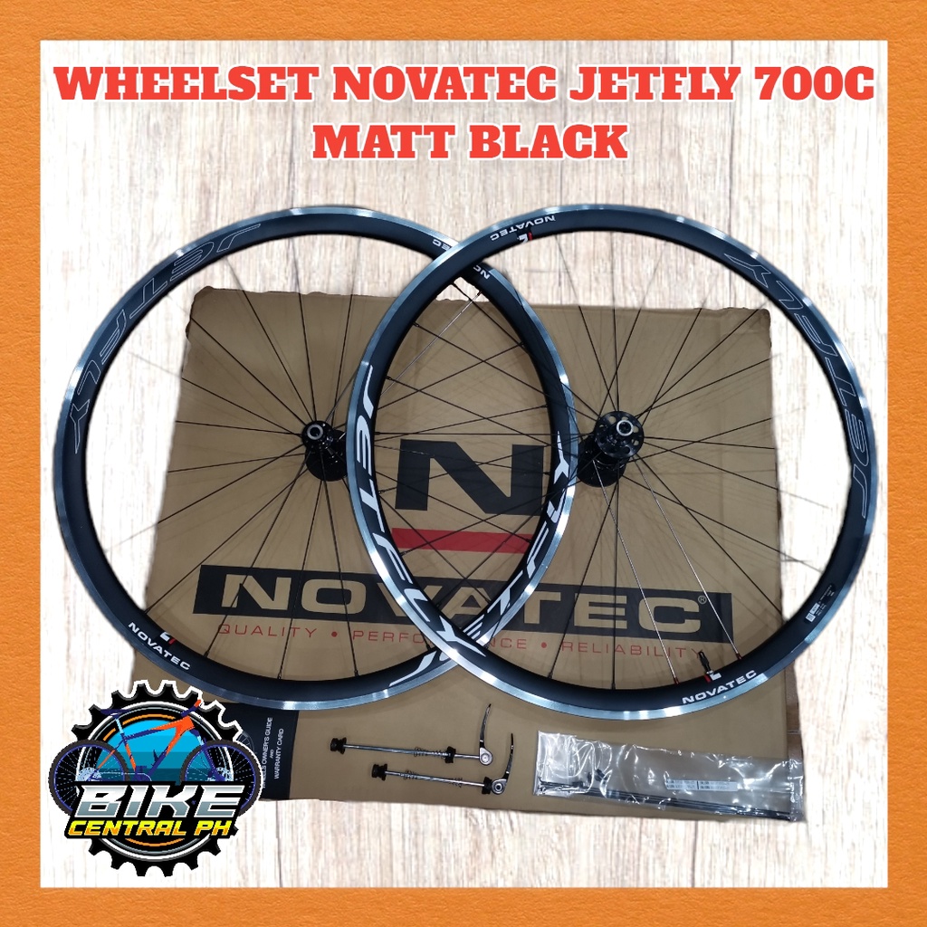 NOVATEC JETFLY WHEELSET 700c | Shopee Philippines