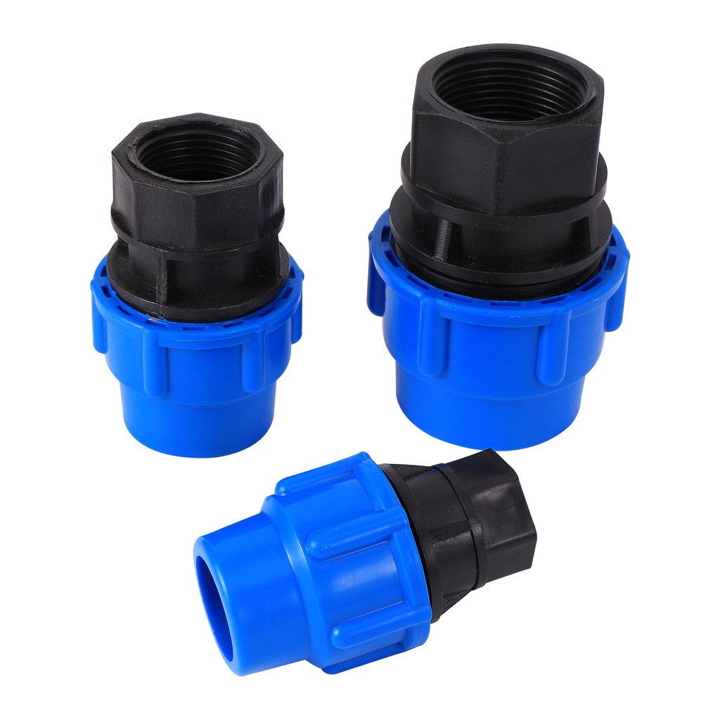 20/25/32/40/50mm PE Pipe Straight Quick Connector Conversion Female ...