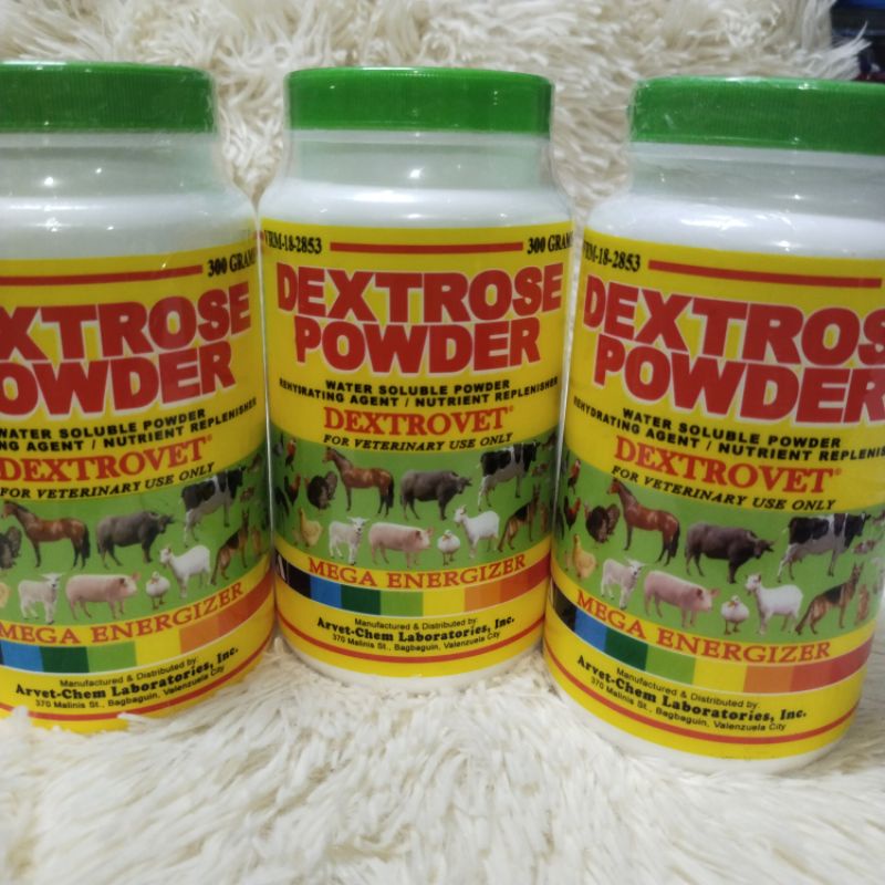 Dextrose Powder Dextrovet for animal 300g | Shopee Philippines