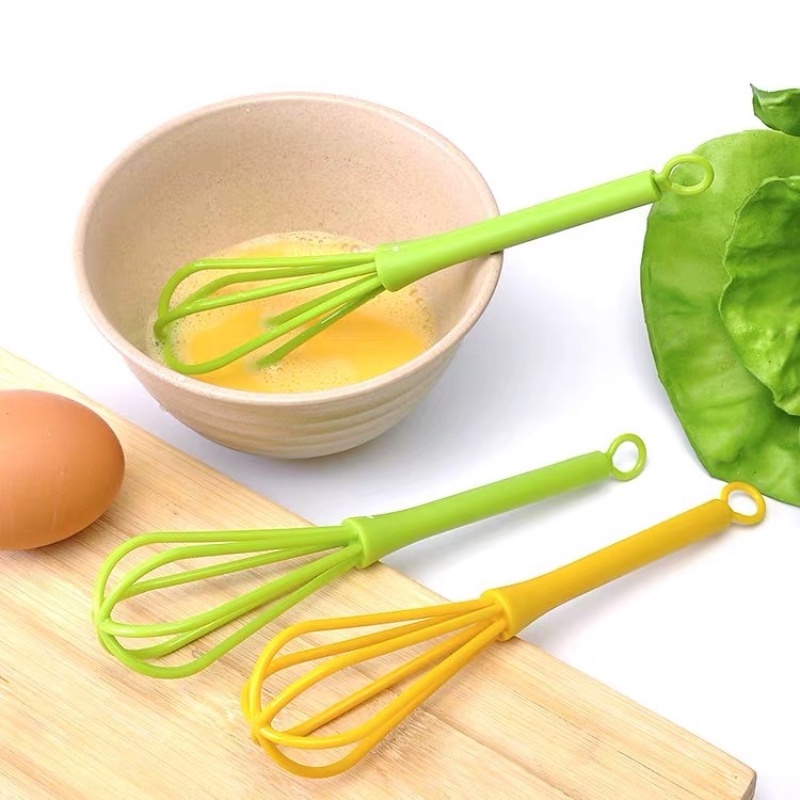 Manual Egg Beater Whisk Mini Plastic Whisk Kitchen Egg Whisk Baking ...