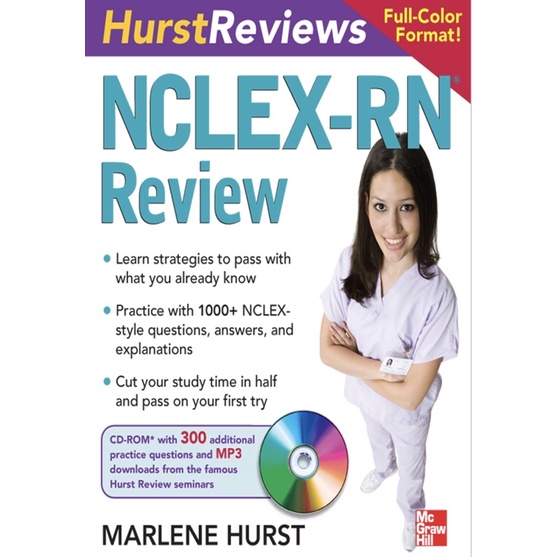 Hurst Reviews NCLEX-RN Review 1st Edition | Shopee Philippines