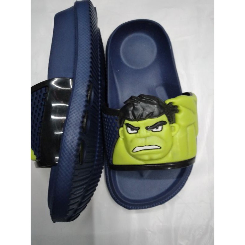 hulk character sandals/slipper (small) | Shopee Philippines
