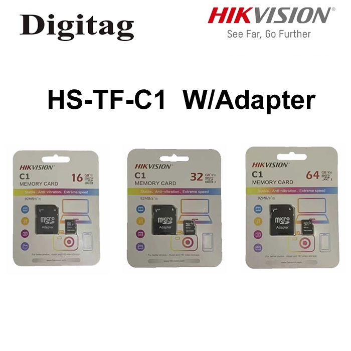 HIKVISION C1 Memory Card 16g 32g 64g | Shopee Philippines
