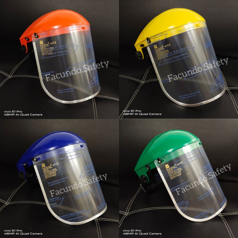 Blue Eagle Faceshield B1ye Browguard FC25 visor | Shopee Philippines