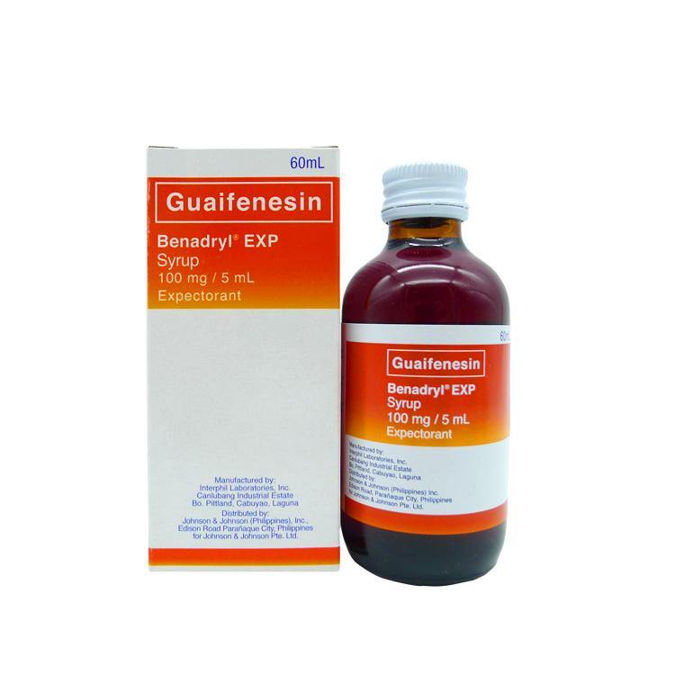 Benadryl Expectorant 60 ml Syrup | Shopee Philippines