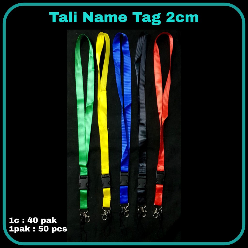 GANTUNGAN Gg Rope Hanger ID Card Type Iron Hook 2cm(10pc)/Lanyard ID ...