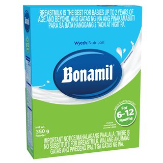 BONAMIL Stage 2 Milk Supplement for 6 to 12 Months 350g Box | Shopee ...