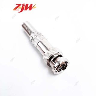 ZJW 5pcs BNC Connector (scew type) for Coaxial RG59 and RG6 Siamese ...