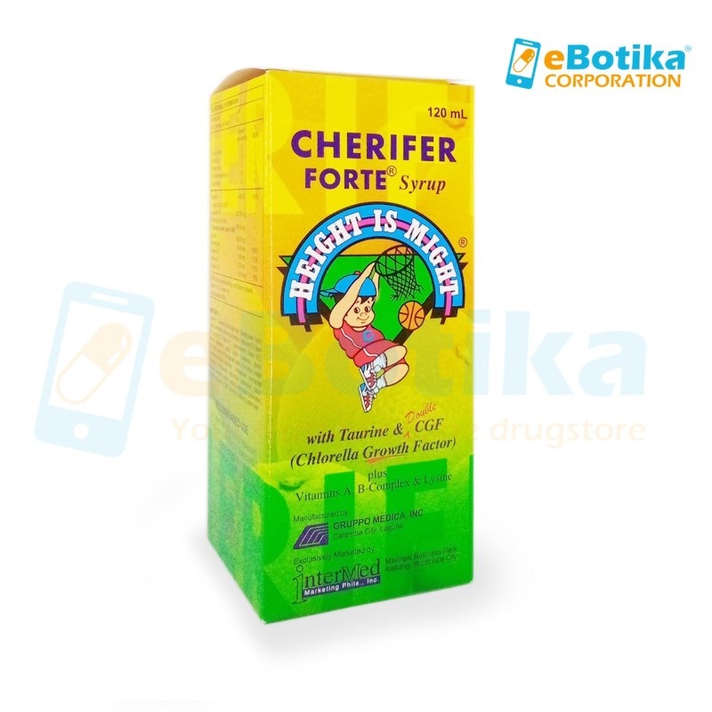 Cherifer Forte Syrup 120mL | Shopee Philippines