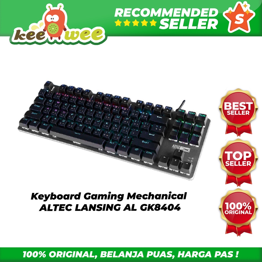 Altec LANSING AL-GK8404 Mechanical Gaming Keyboard | Shopee Philippines