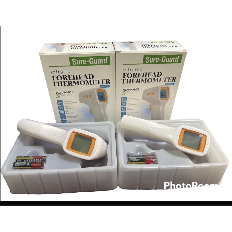 forehead infrared thermometer sure guard | Shopee Philippines