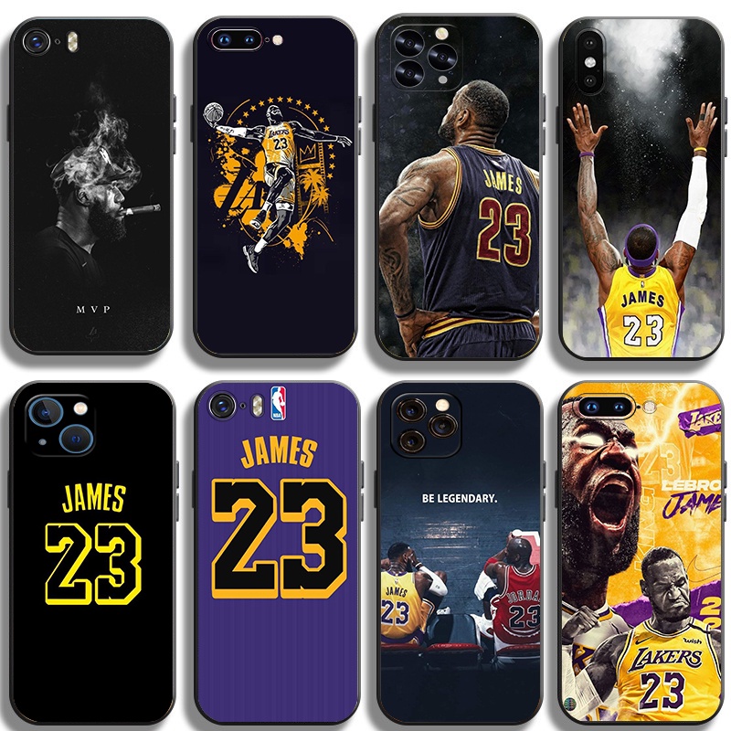 iPhone XR XS 11 12 Pro Max LeBron James 23 Lakers phone case | Shopee ...
