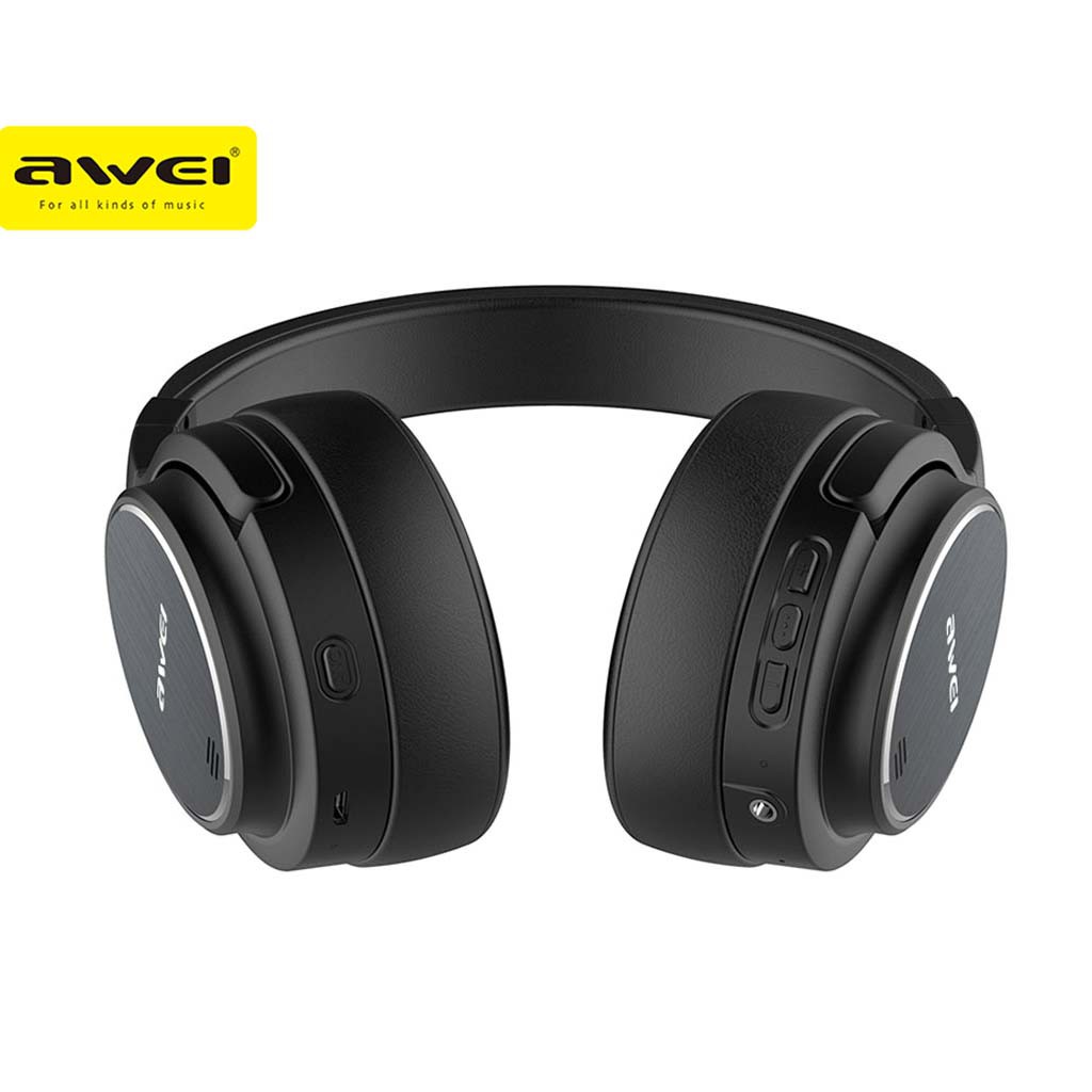 Awei A950BL Bluetooth Wireless Headphone Foldable Earphone Gaming Noise ...